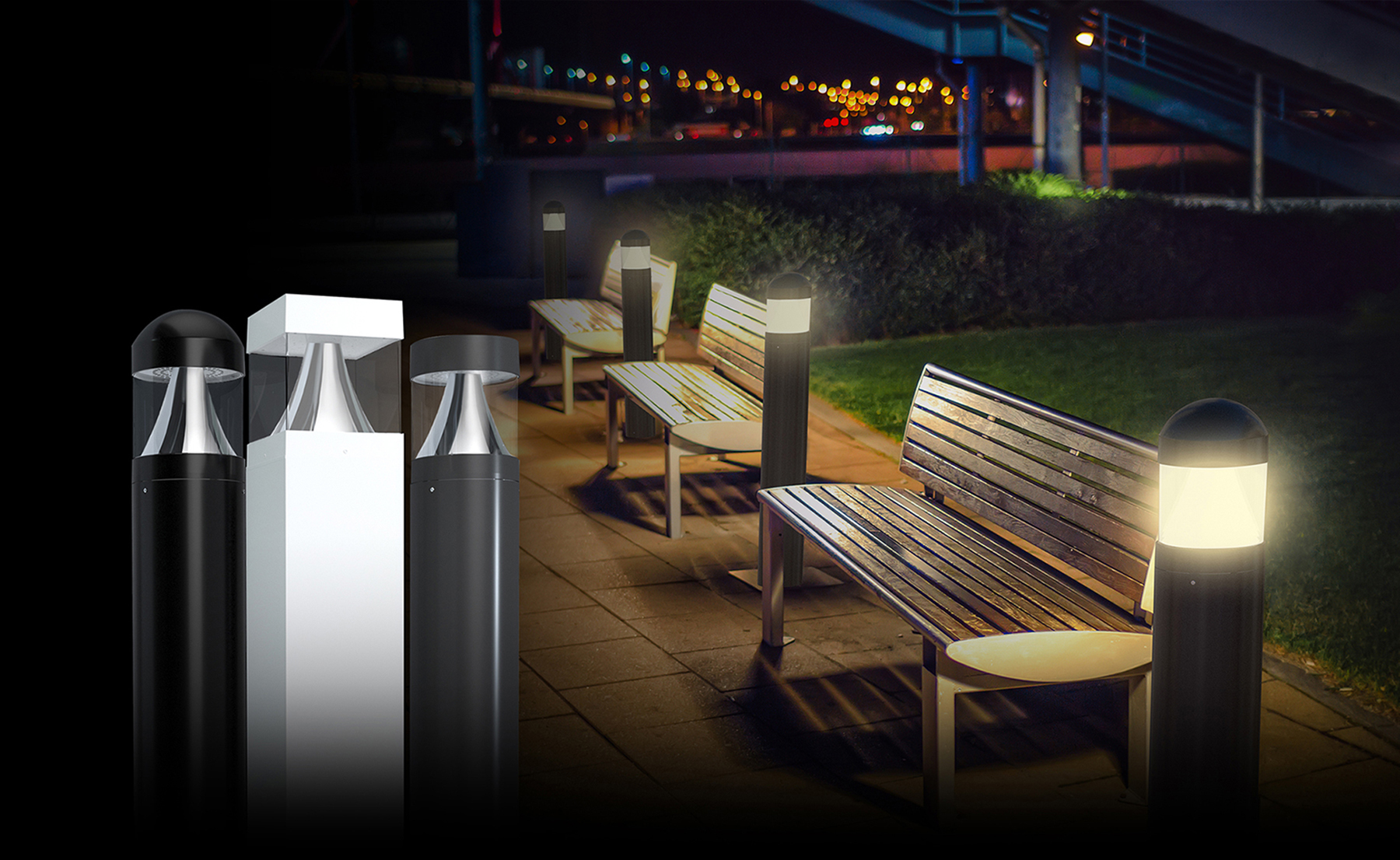 B17 Field-Adjustable Bollards - RAB Lighting