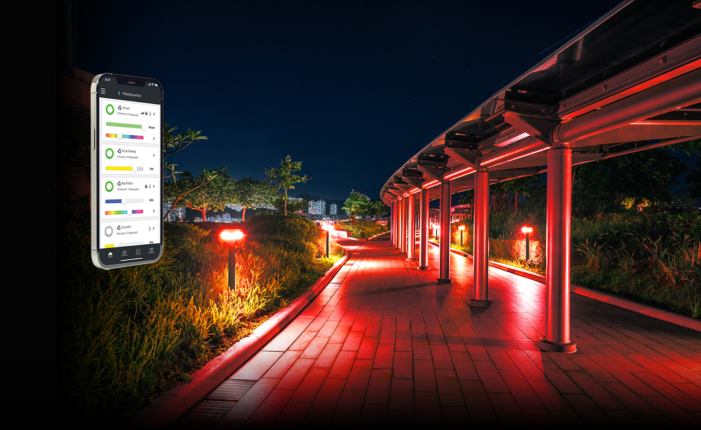 Lightcloud Blue Exterior - RAB Lighting