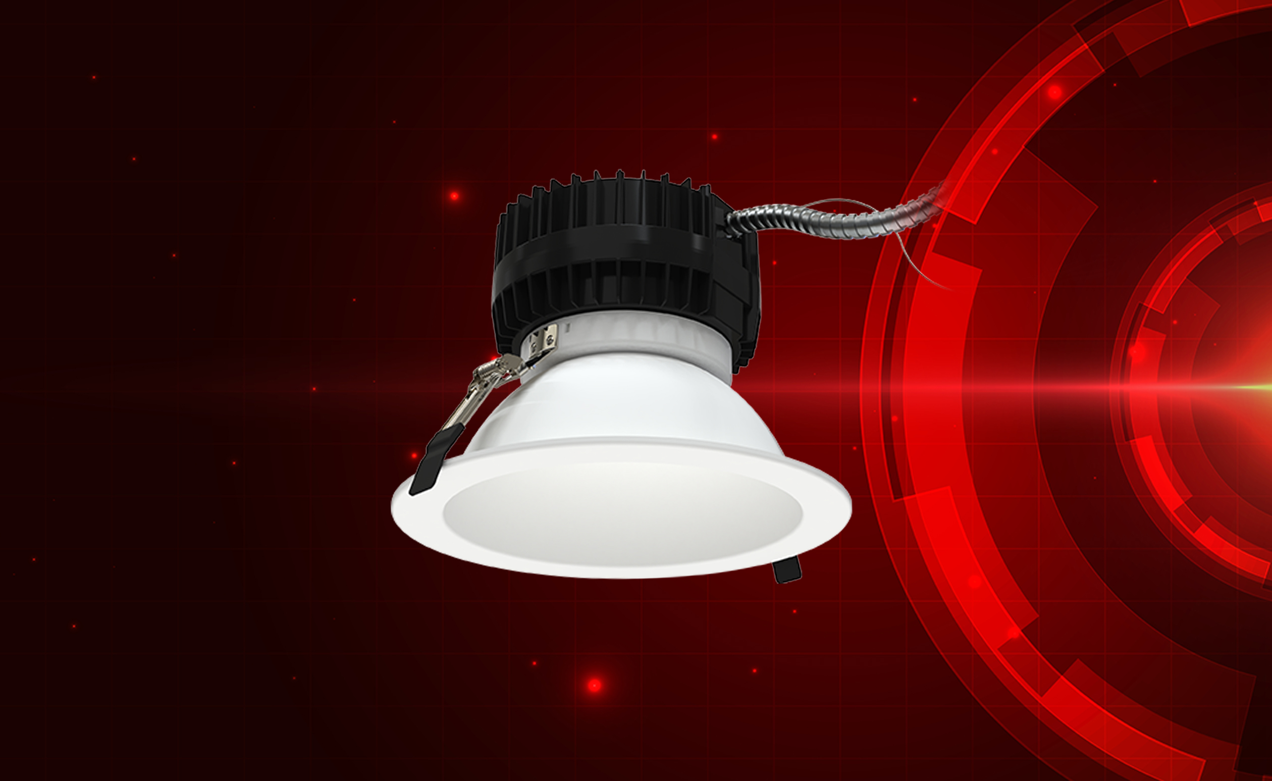ND22 Field-Adjustable Downlight with Adjustable Beam Angle - RAB Lighting