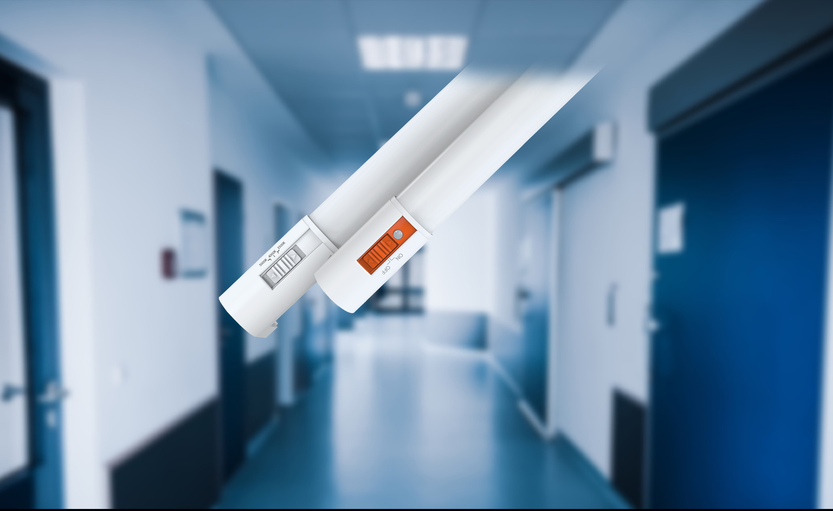 Saber Emergency Tube CCT Adjustable - RAB Lighting