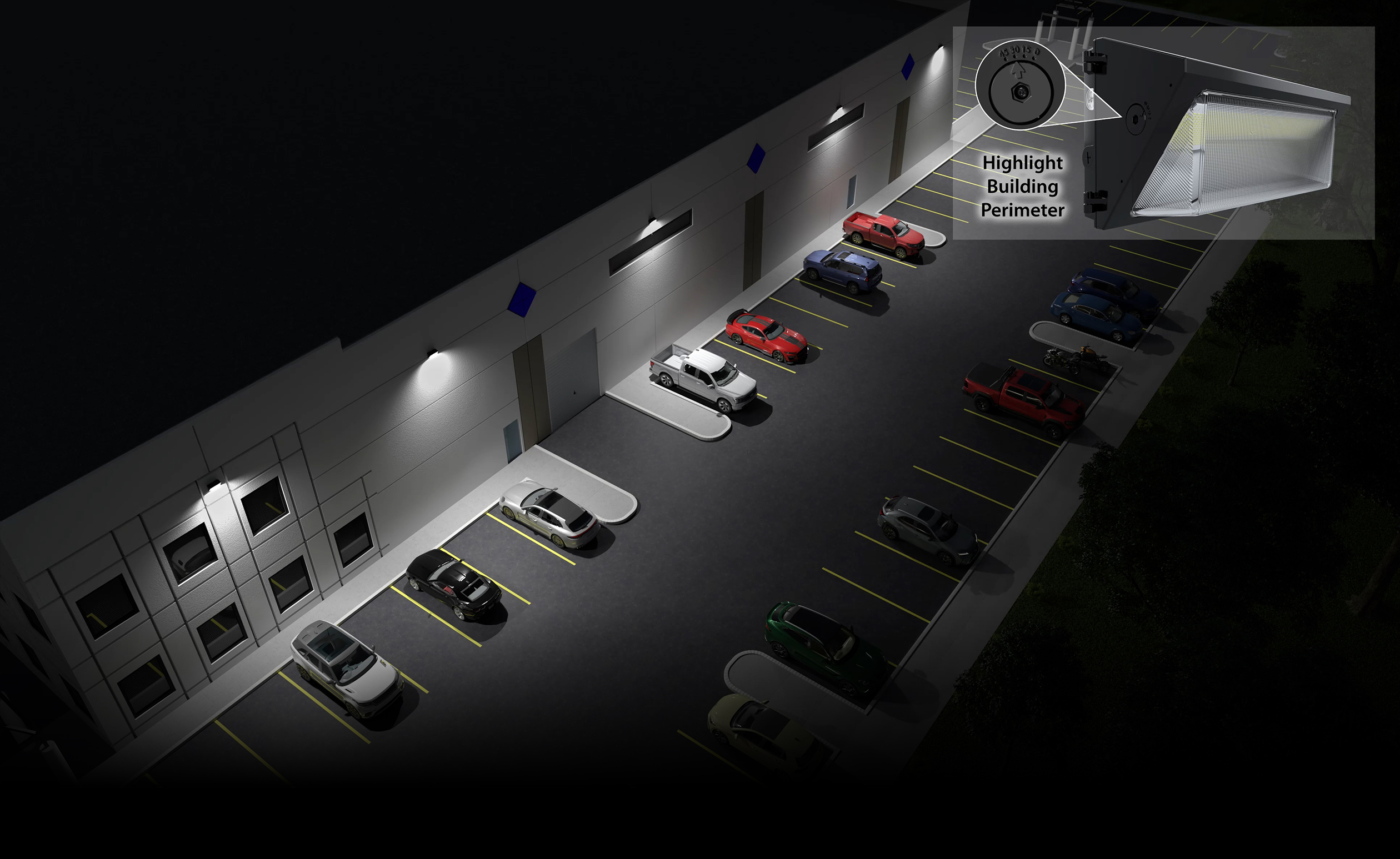 W22 Field-Adjustable Wall Pack - RAB Lighting