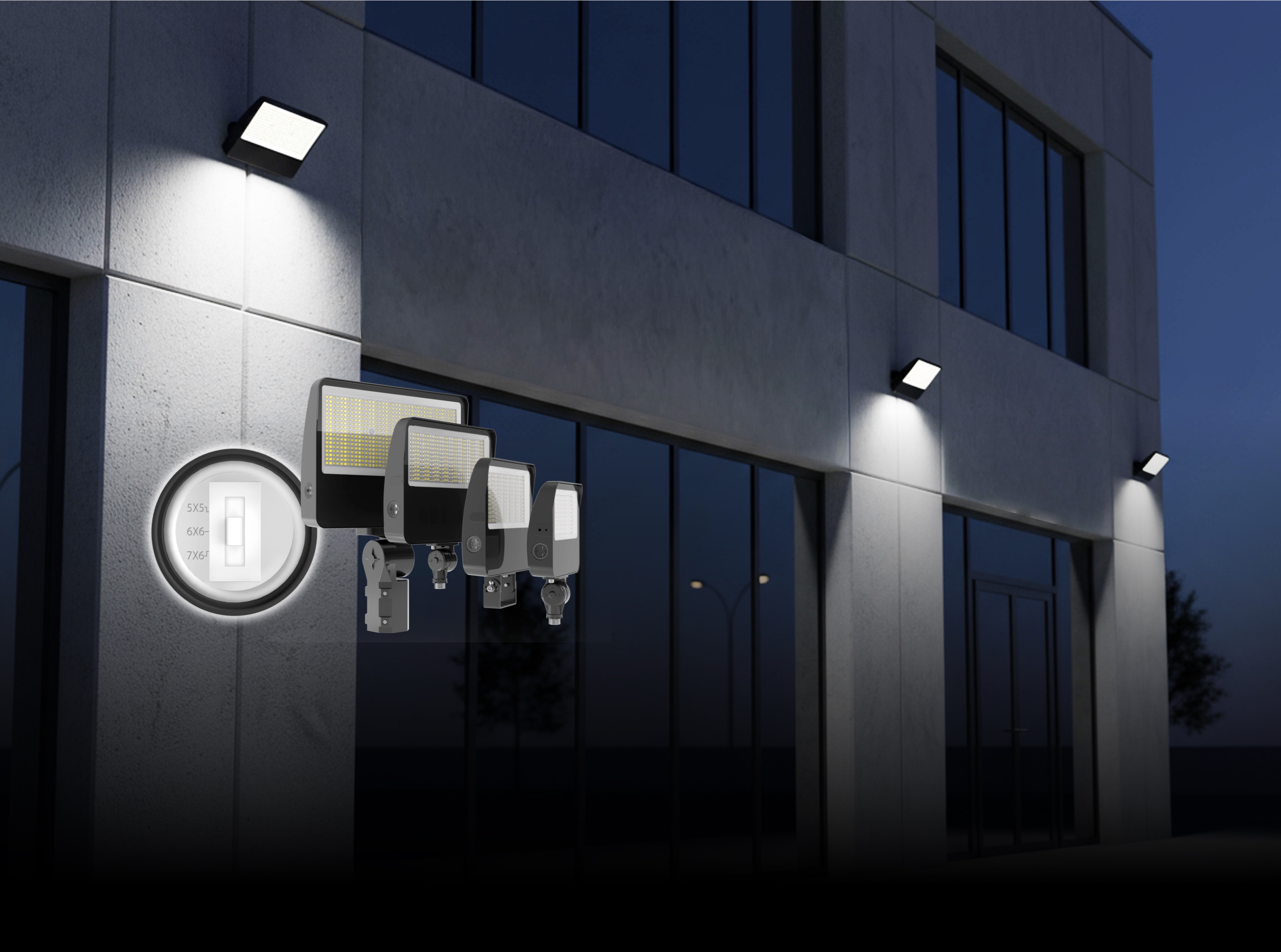 XL22 Field-Adjustable Floodlight - RAB Lighting