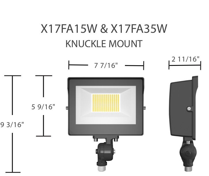 X17 Field-Adjustable Floodlight - Lighting