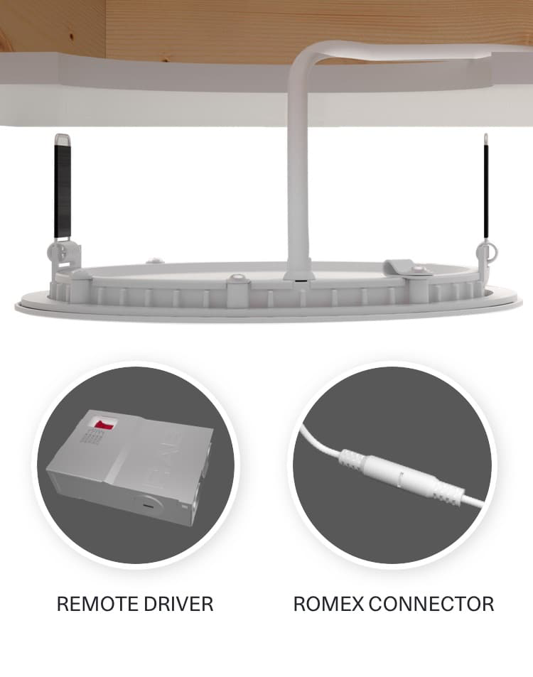Field-Adjustable Edgelit Wafers - RAB Lighting