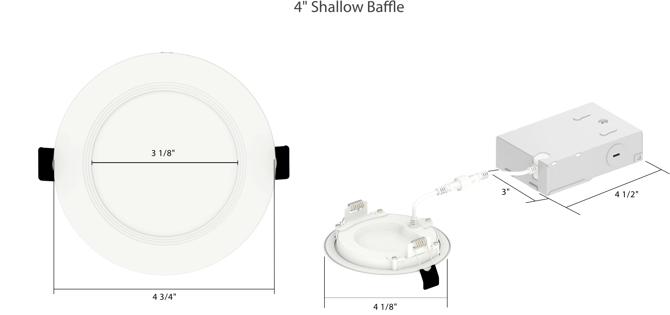 Field-Adjustable Edgelit Wafers - RAB Lighting