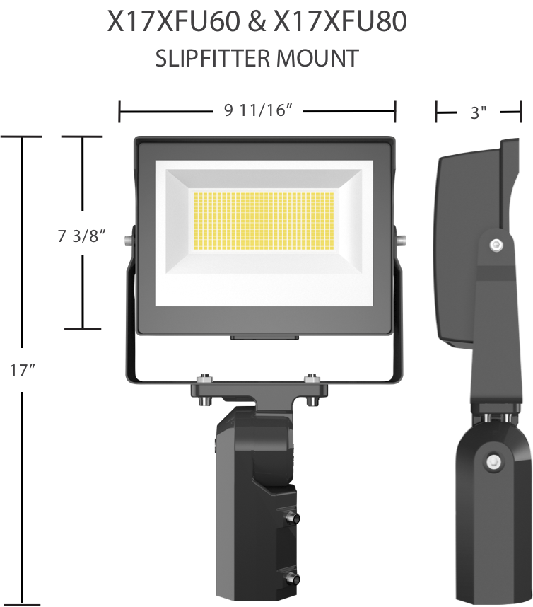 X17 Field-Adjustable Floodlight - Lighting