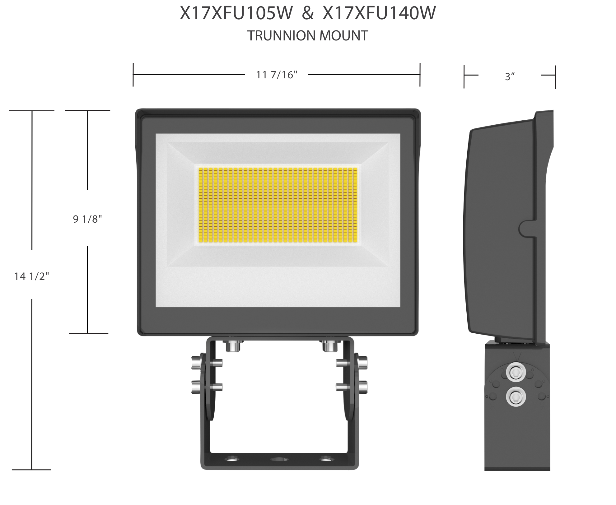 X17 Field-Adjustable Floodlight - Lighting