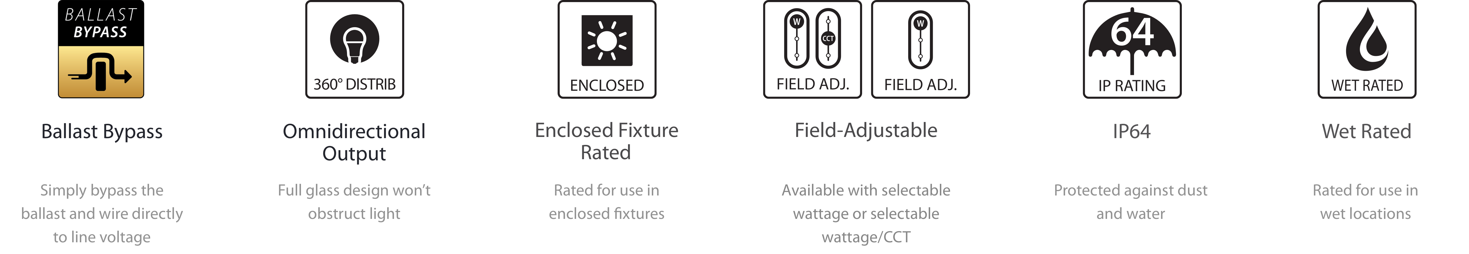 HID Filament Field Adjustable - RAB Lighting