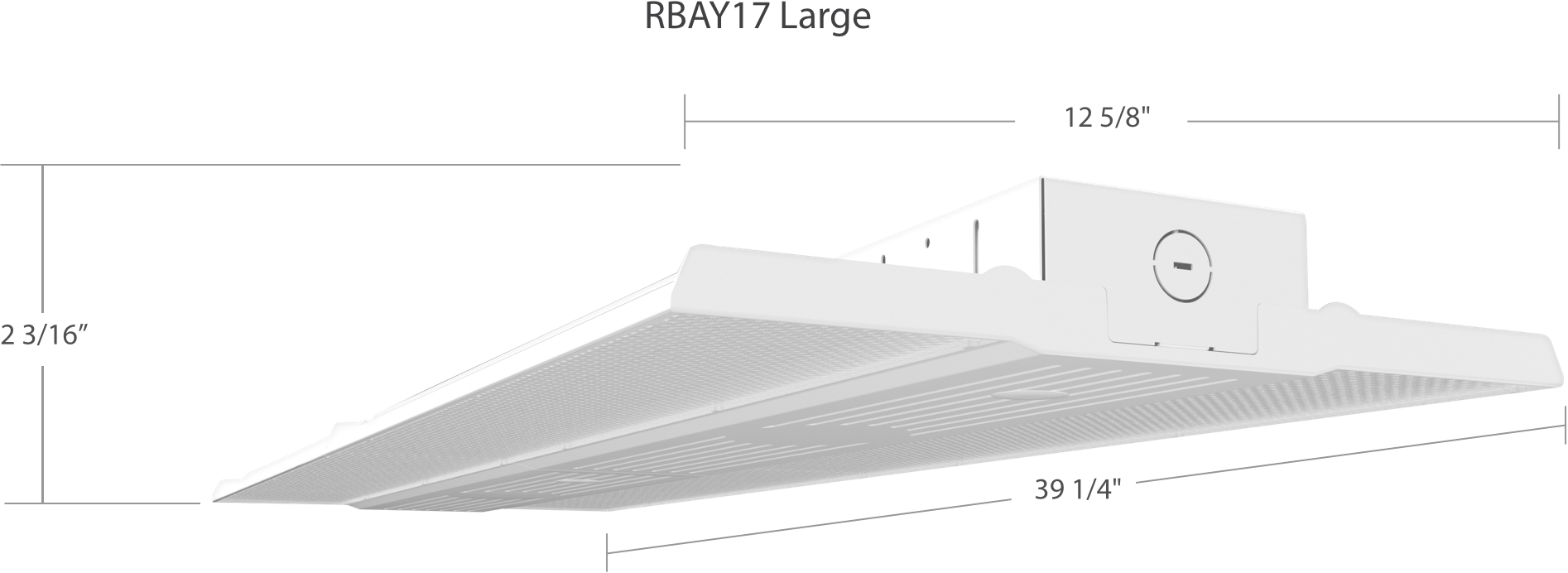 RBAY17 Linear High Bay Field Adjustable - RAB Lighting