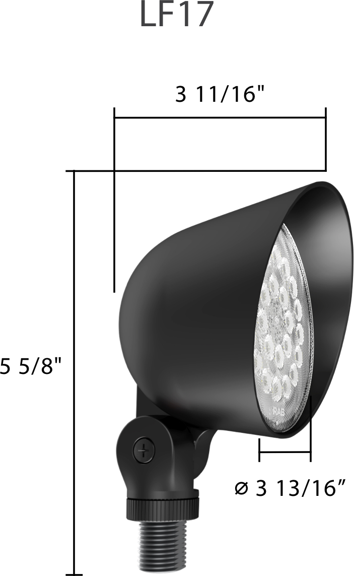 LF17 Field-Adjustable Landscape Lights - RAB Lighting