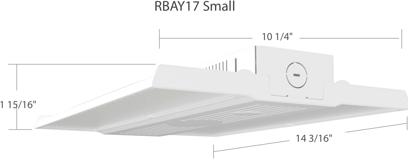 RBAY17 Linear High Bay Field Adjustable - RAB Lighting