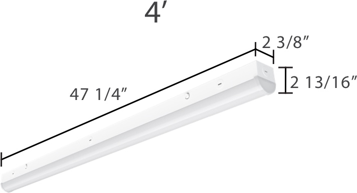 SR Field-Adjustable Strip Lights - RAB Lighting