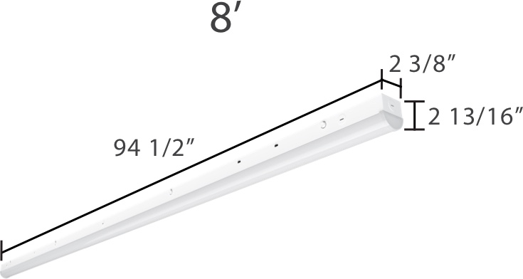 SR Field-Adjustable Strip Lights - RAB Lighting