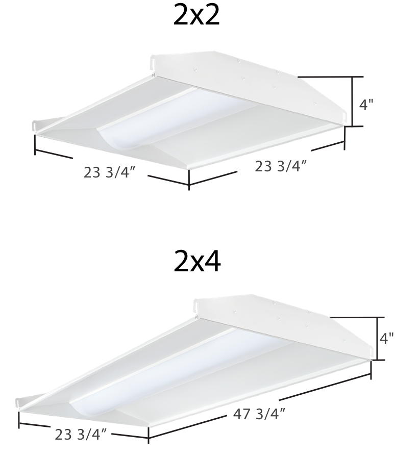 SWISH® Field-Adjustable Center Basket Troffer - RAB Lighting